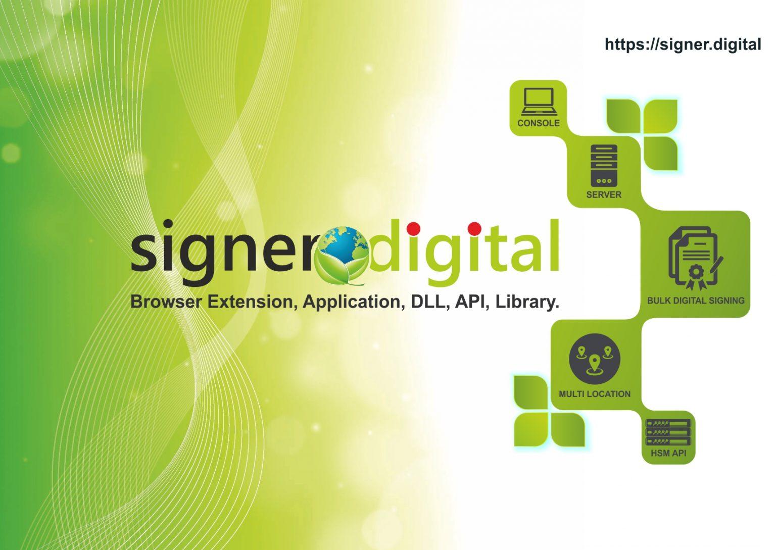 Digital Signing GST and ITR eReturns using Signer.Digital Browser ...