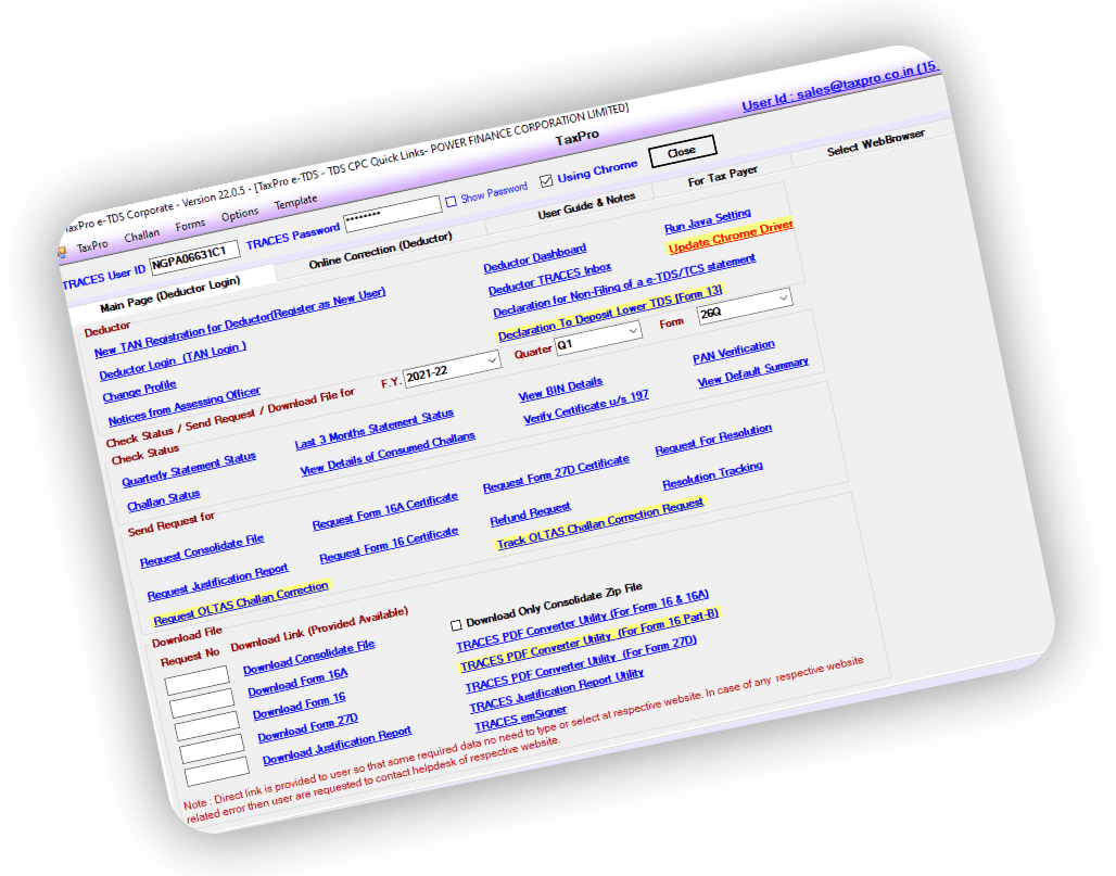 TaxPro eTDS is finest eTDS filing software rated by various organizations
